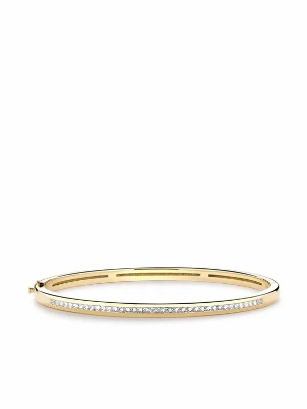 PRAGNELL 18kt Yellow Diamond Bangle - Gold