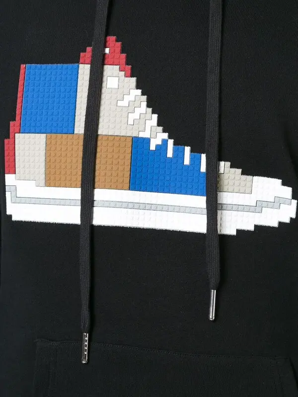 MOSTLY HEARD RARELY SEEN Patchwork Sneaker Hoodie