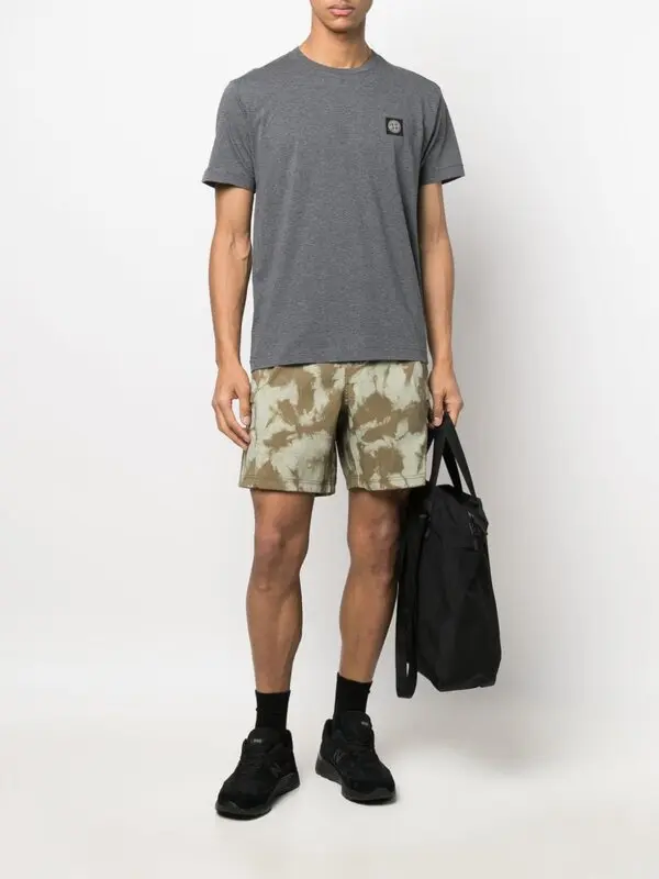 Stone Island Compass Badge Cotton T-shirt