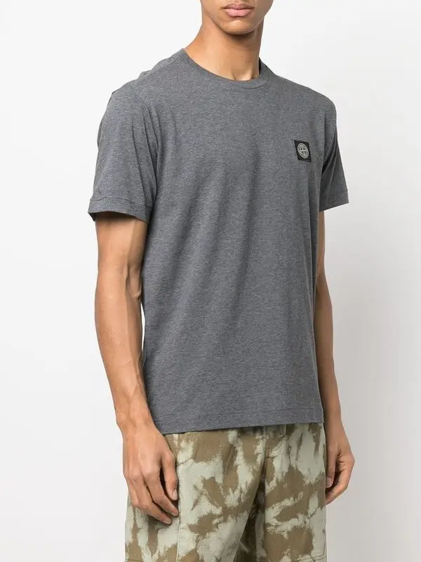 Stone Island Compass Badge Cotton T-shirt