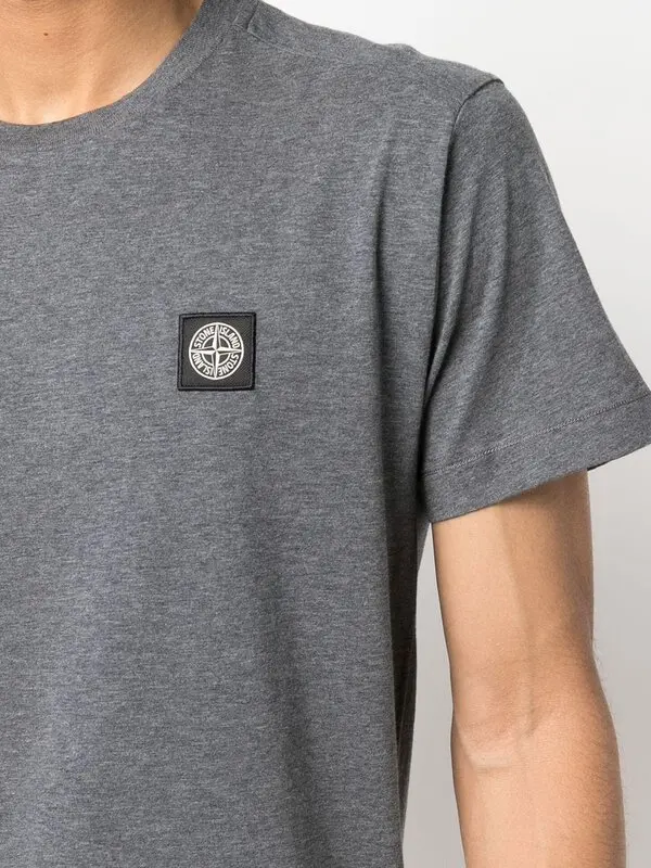 Stone Island Compass Badge Cotton T-shirt
