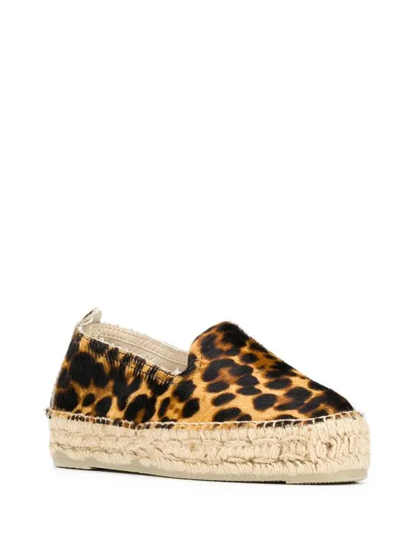 Manebí Leopard Pattern Espadrilles