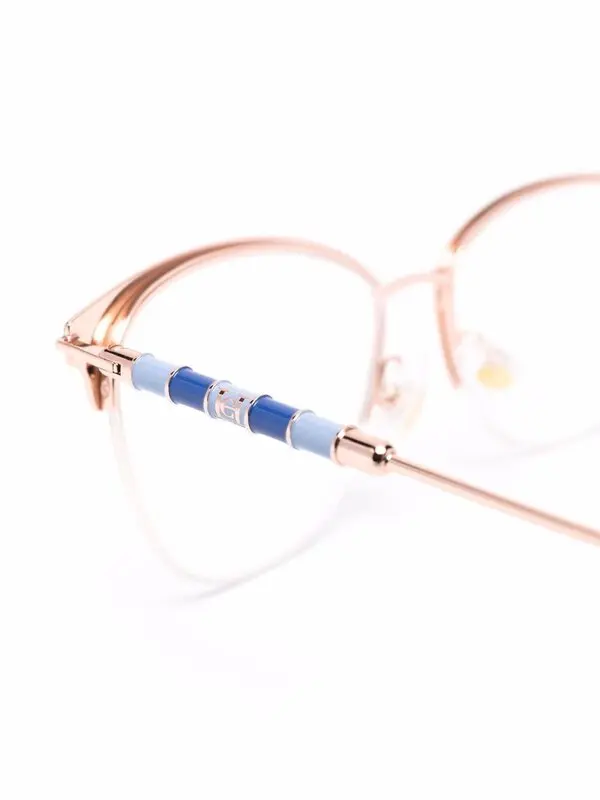 Carolina Herrera Logo-engraved Eyeglasses