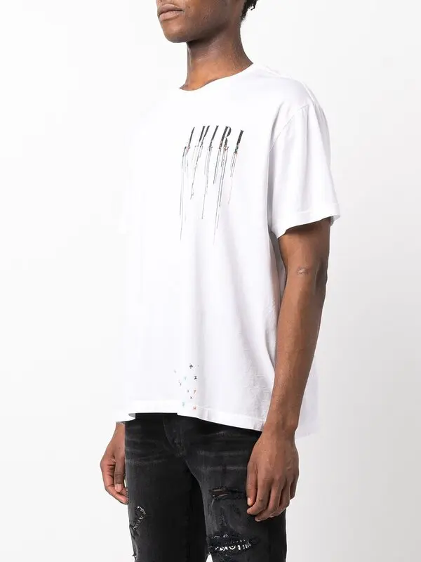 Amiri Logo-print Short-sleeved T-shirt