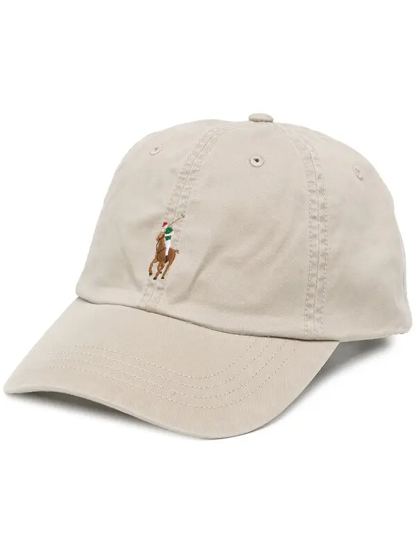 Polo Ralph Lauren Logo-embroidered Cap - Brown