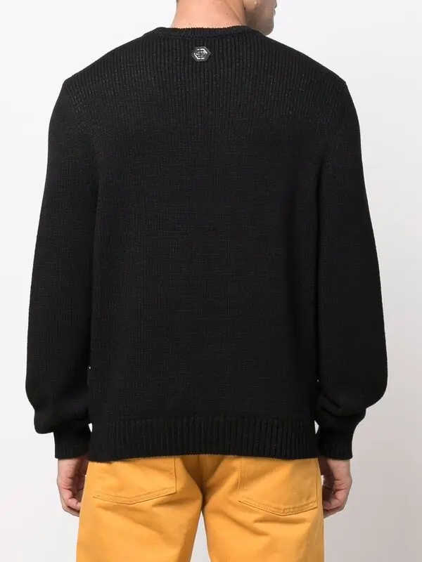 Philipp Plein Embroidered Duck Jumper