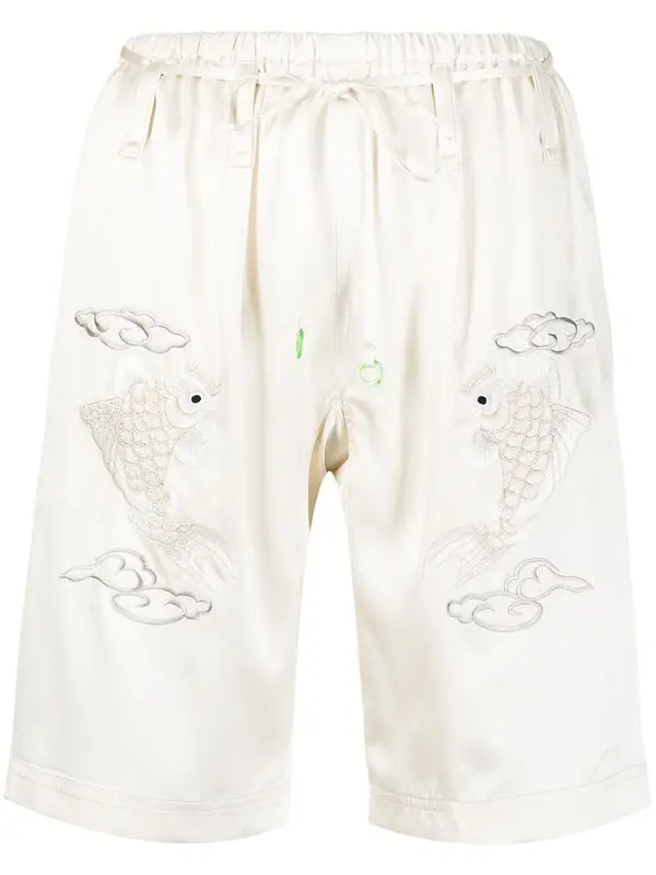 Alexander Wang Embroidered Shorts