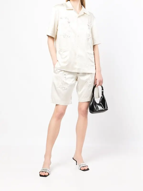 Alexander Wang Embroidered Shorts