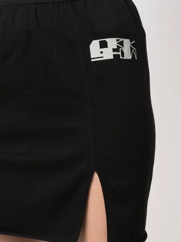 Rick Owens Graphic-print Skirt