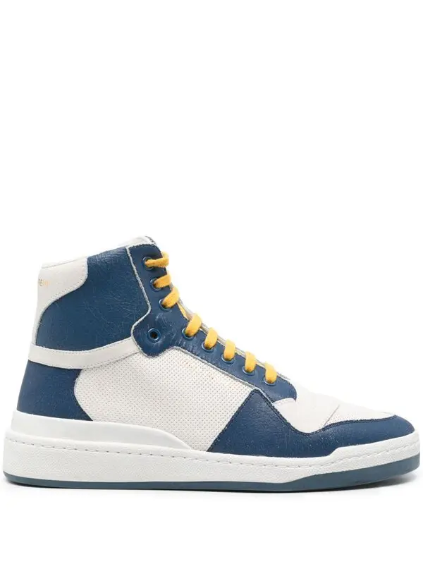 Saint Laurent Sl/24 High-top Sneakers - White