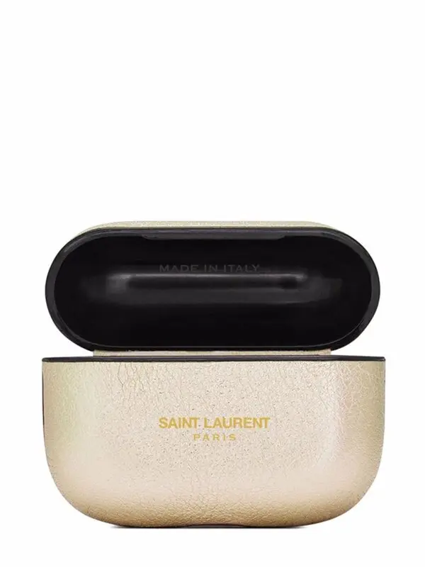 Saint Laurent AirPodsPro レザーケース Buy Saint Laurent Leather Airpods Pro Case 'Black' - 644845 DZEOE