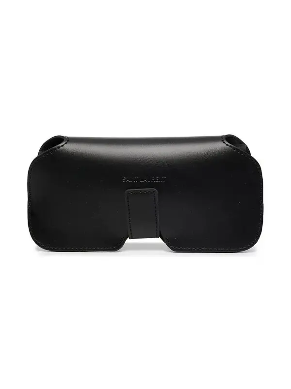 Saint Laurent Logo-plaque Tinted Sunglasses