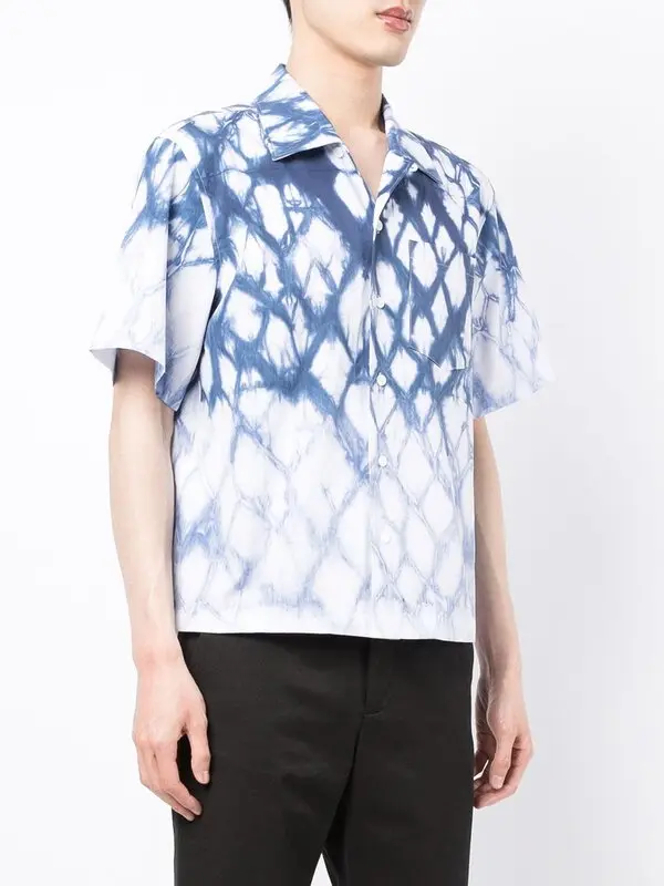 DION LEE Shibori Shirt - Blue