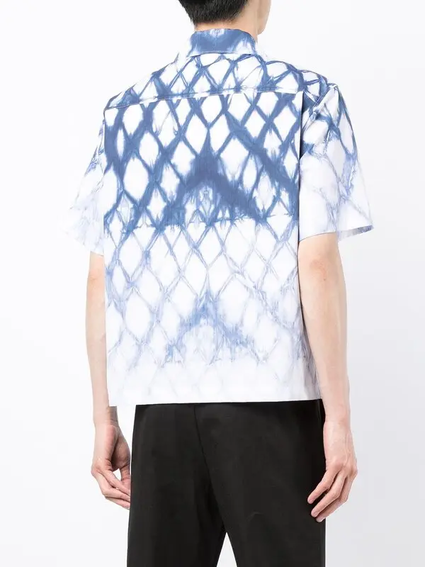 DION LEE Shibori Shirt - Blue