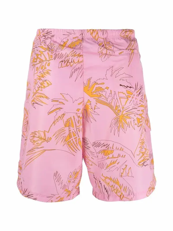 Palm Angels Abstract Palms Swim Shorts