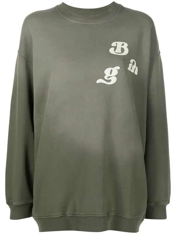 ANINE BING Cody Vintage Ogo Sweatshirt