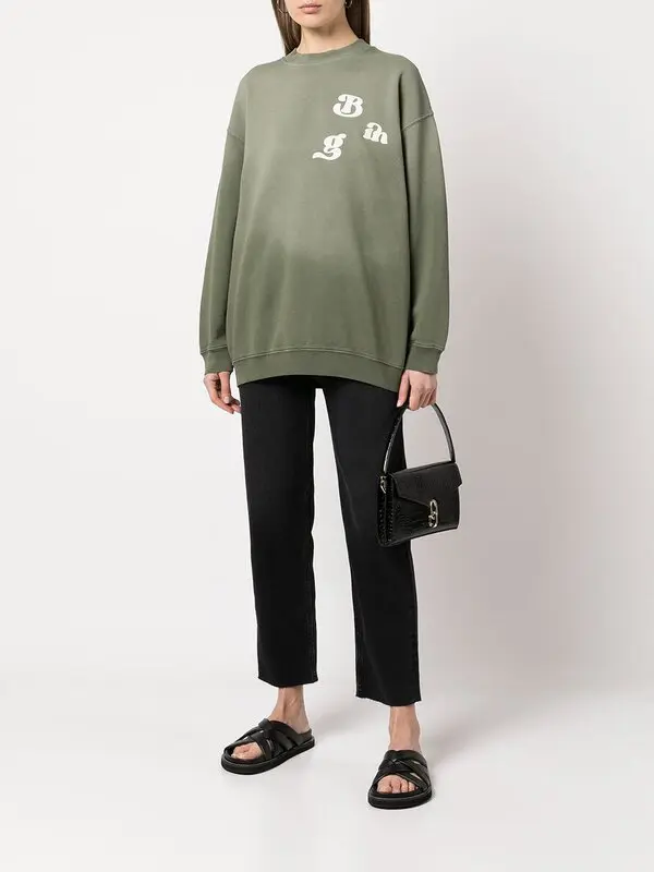 ANINE BING Cody Vintage Ogo Sweatshirt