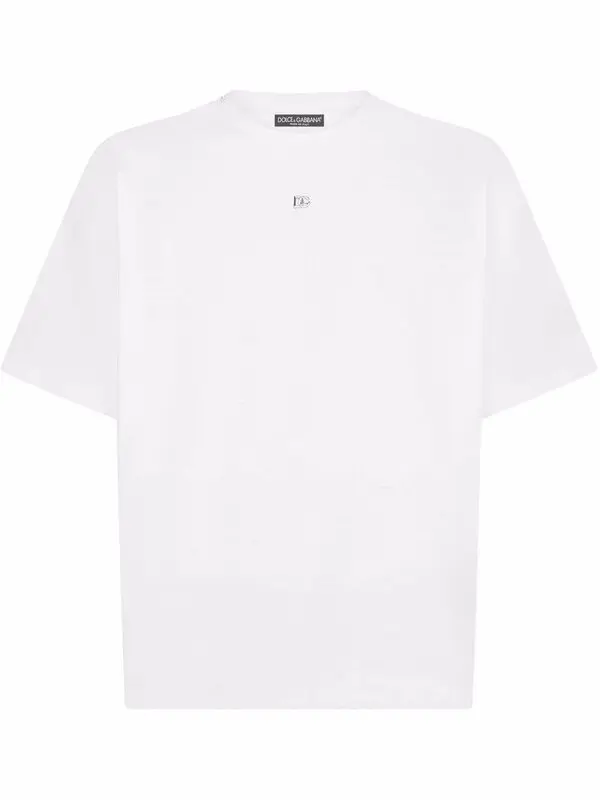 Dolce & Gabbana Logo-plaque T-shirt - White