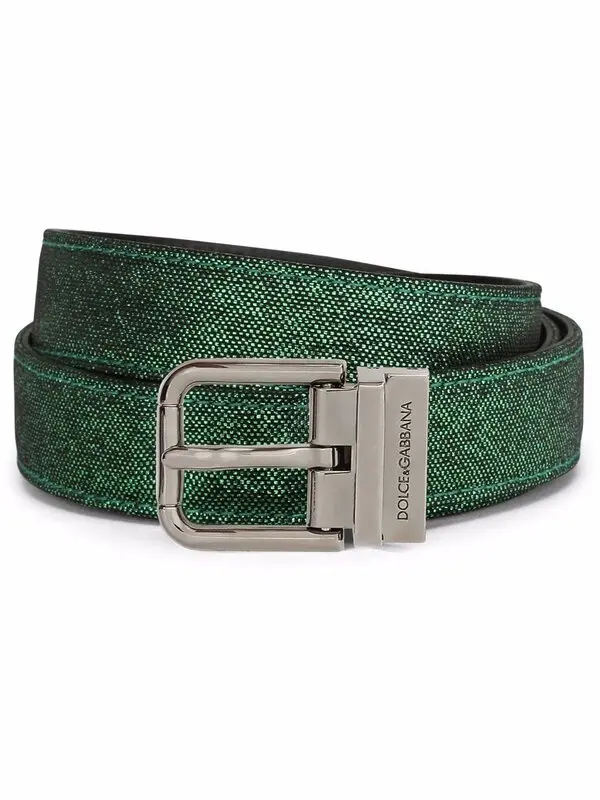 Dolce & Gabbana Metallic Buckle Belt