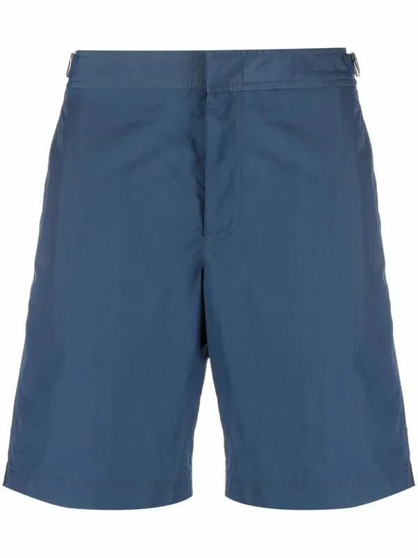 Orlebar Brown Side Buckle Detail Swim Shorts - Blue