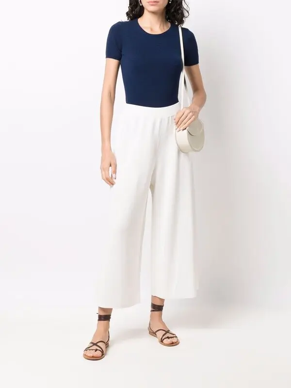 Malo Fine-knit Culottes