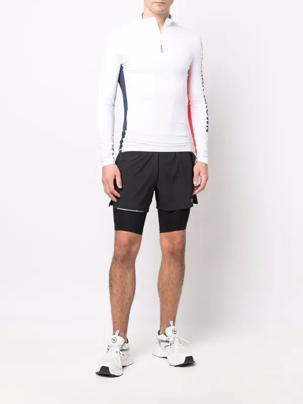 Orlebar Brown Long Sleeve Zip Polo