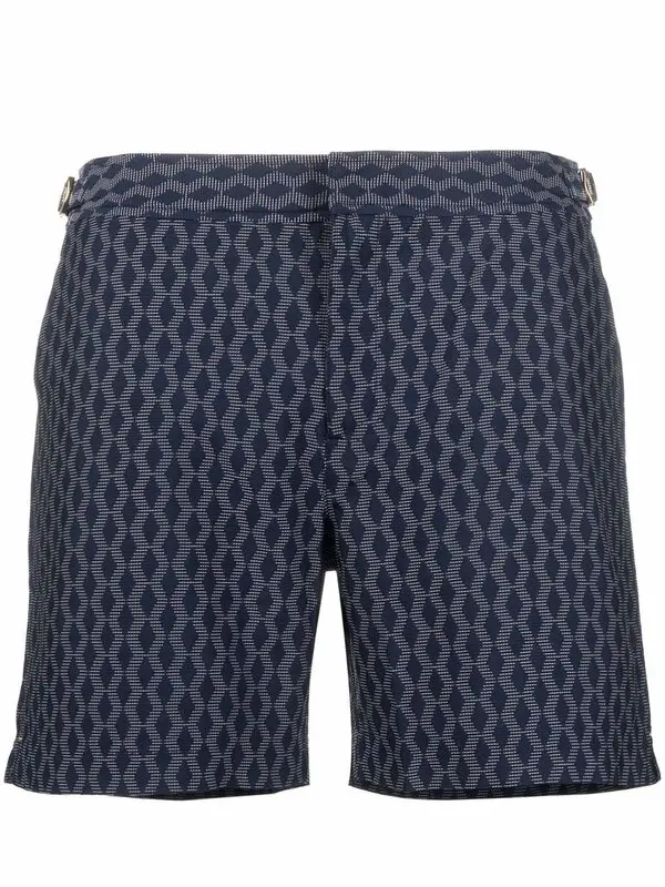 Orlebar Brown Graphic-print Swim-shorts
