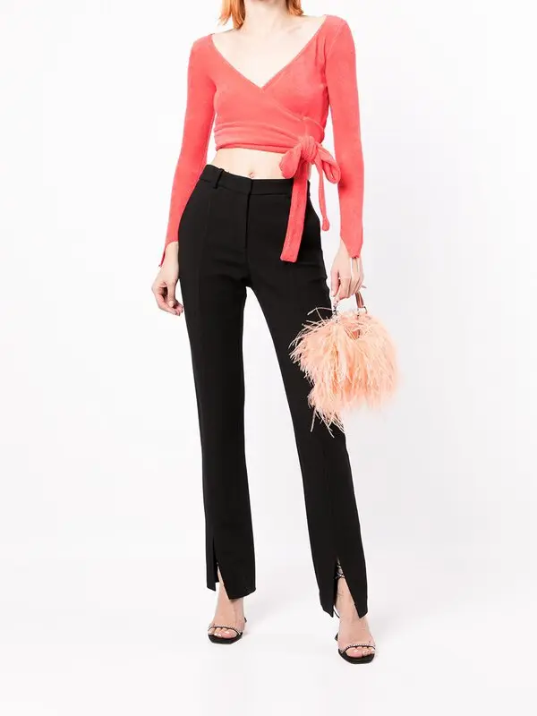 MAISIE WILEN Dramady Tie-fastened Top - Pink