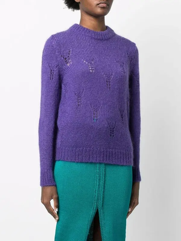 ANTONELLA RIZZA Candy Pointee-knit Jumper