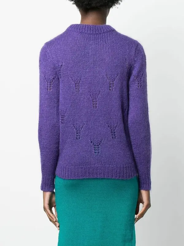 ANTONELLA RIZZA Candy Pointee-knit Jumper