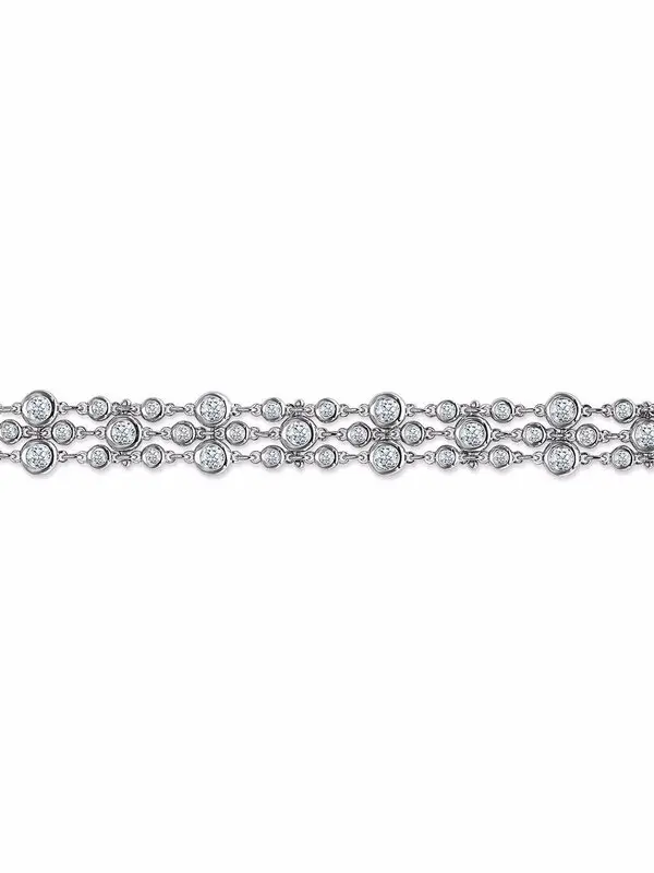 PRAGNELL 18kt White Gold Diamond Bracelet