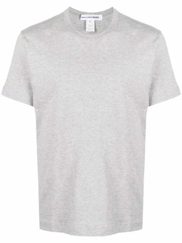 Comme Des Garçons Crewneck Cotton T-shirt - Grey