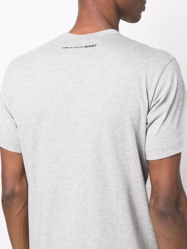 Comme Des Garçons Crewneck Cotton T-shirt - Grey