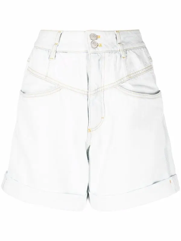 Kenzo High-waisted Denim Shorts