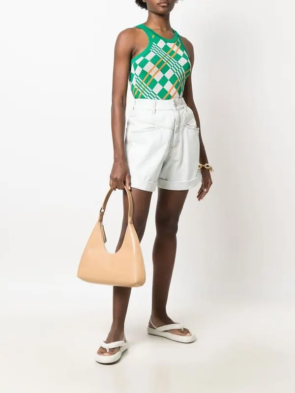 Kenzo High-waisted Denim Shorts