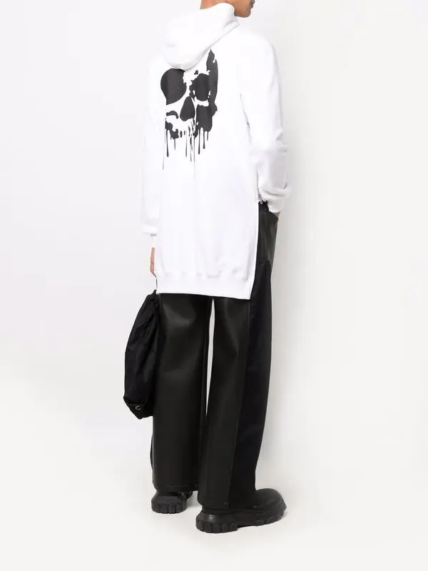 Comme Des Garçons Asymmetric-hem Hoodie