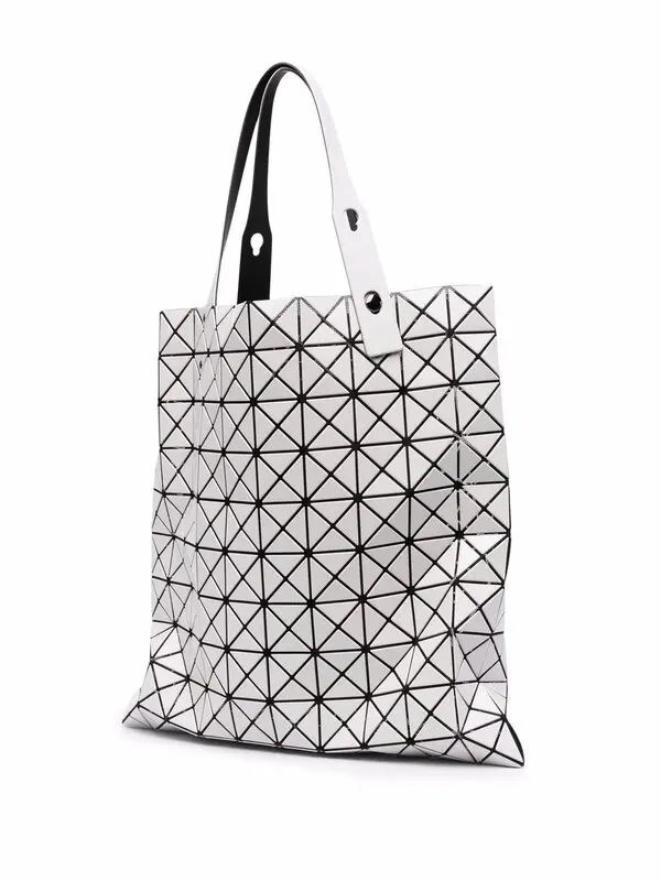 Issey Miyake Prism Geometric-panel Tote Bag - Grey