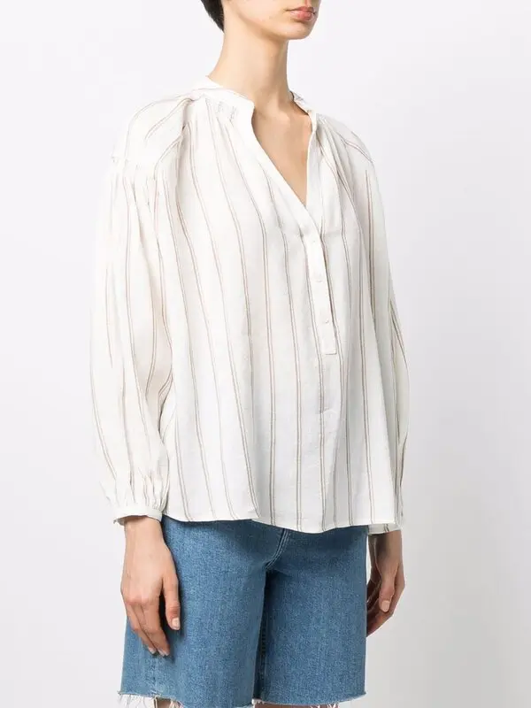 Woolrich Striped Tunic Top