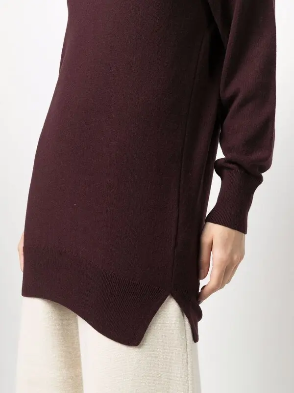 PAULA Name V-neck Cashmere Jumper - Red
