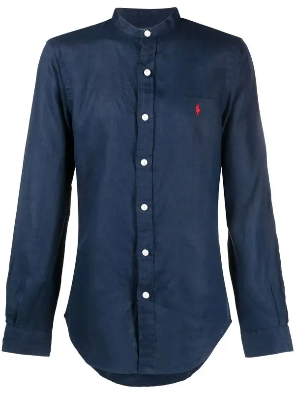 Polo Ralph Lauren Polo Pony Linen Shirt - Blue