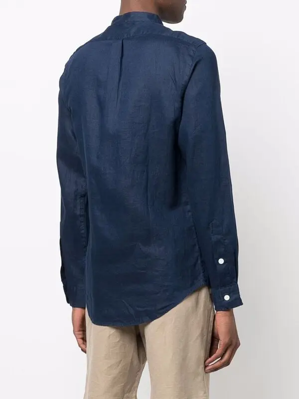 Polo Ralph Lauren Polo Pony Linen Shirt - Blue