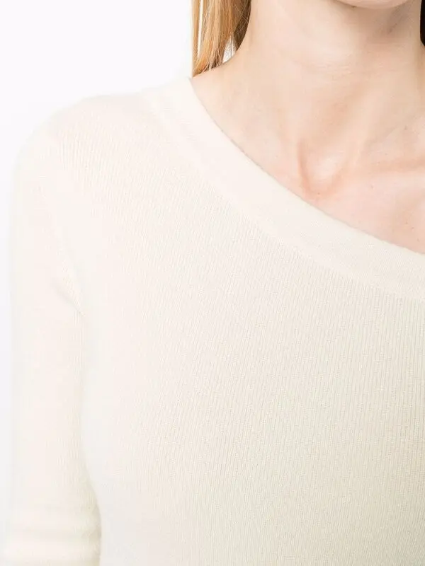 PAULA Asymmetric Knit Dress