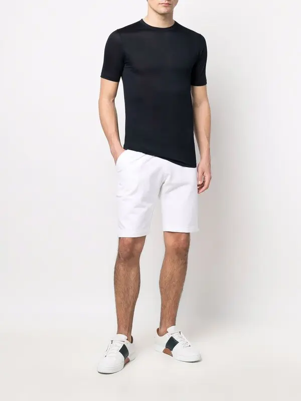 Kiton Straight-leg Track Shorts
