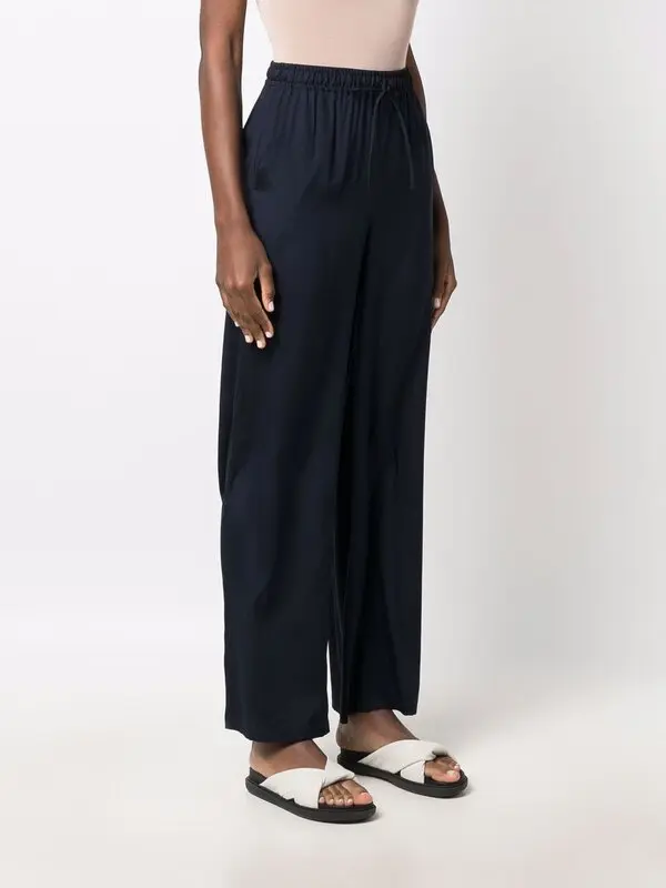 PAULA Straight-leg Trousers - Blue