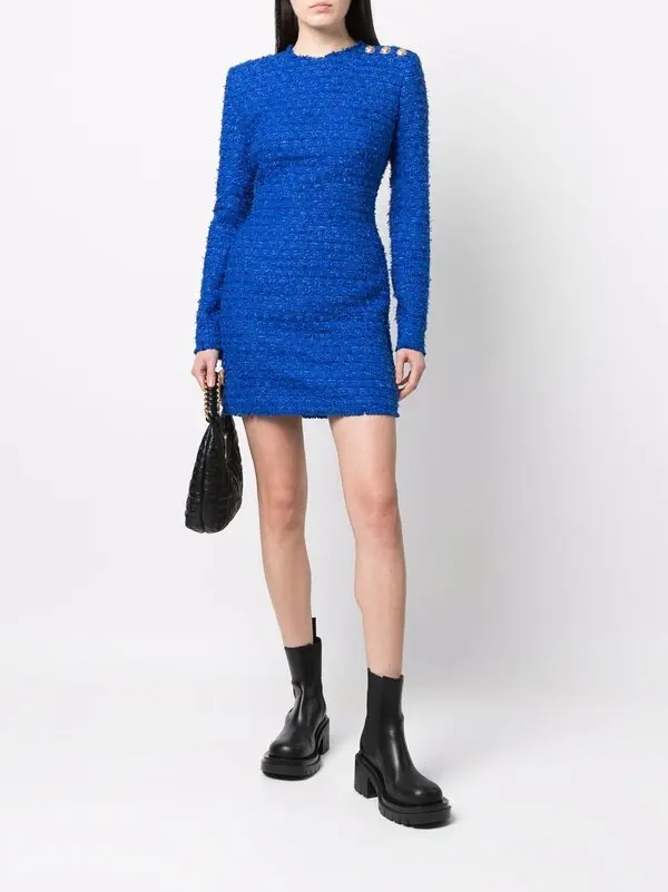 Balmain Tweed Mini Dress