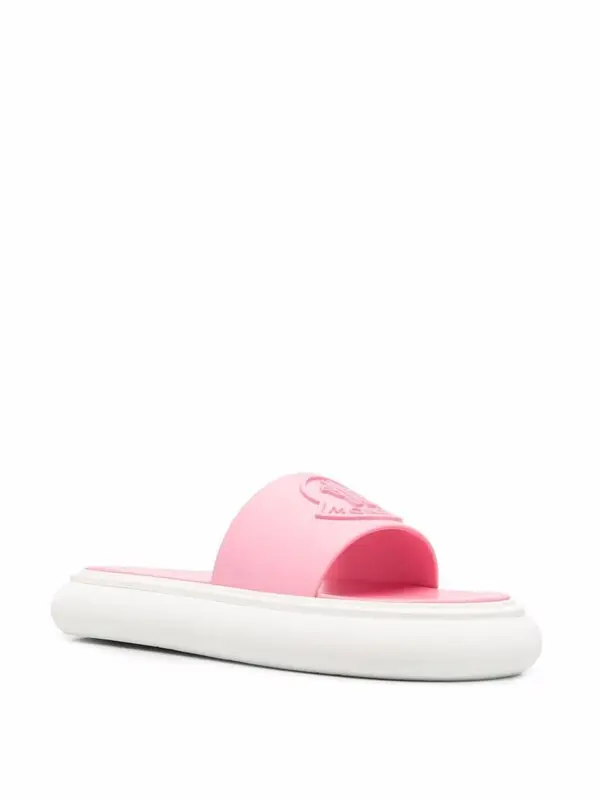 Moncler Jeanne Logo-embossed Slides