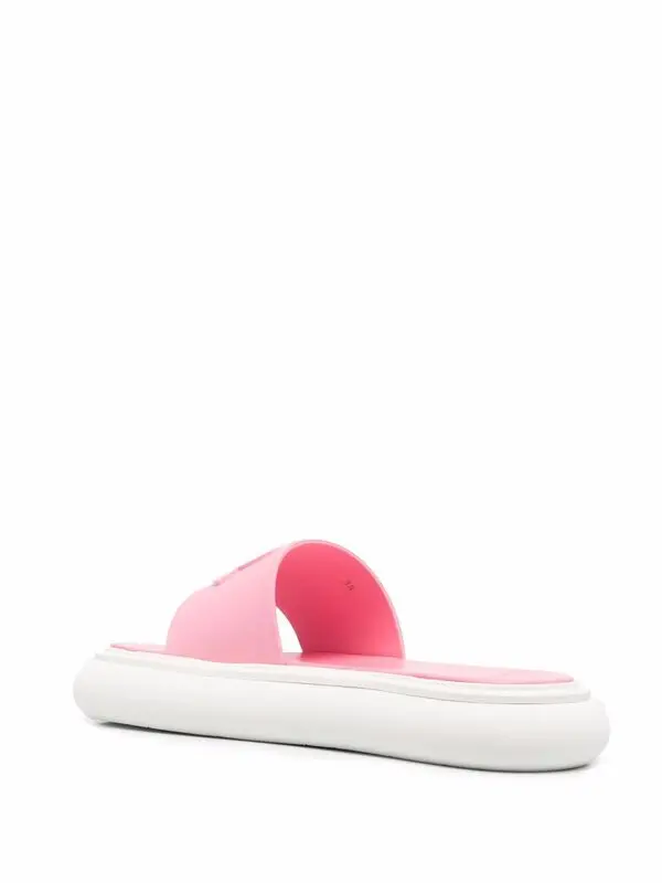 Moncler Jeanne Logo-embossed Slides