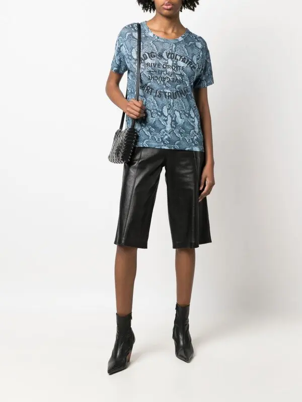 Zadig&Voltaire Marta Wild Blason T-shirt