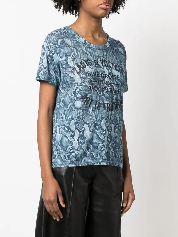 Zadig&Voltaire Marta Wild Blason T-shirt