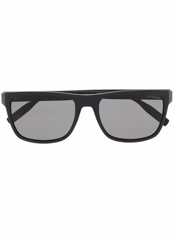 Montblanc Logo Tinted Sunglasses - Black